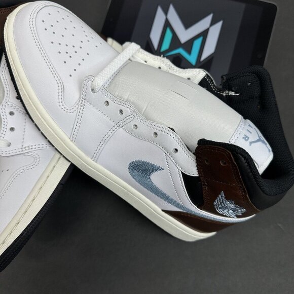 Jordan | Shoes | Nike Air Jordan Mid Mocha Brown University Blue ...